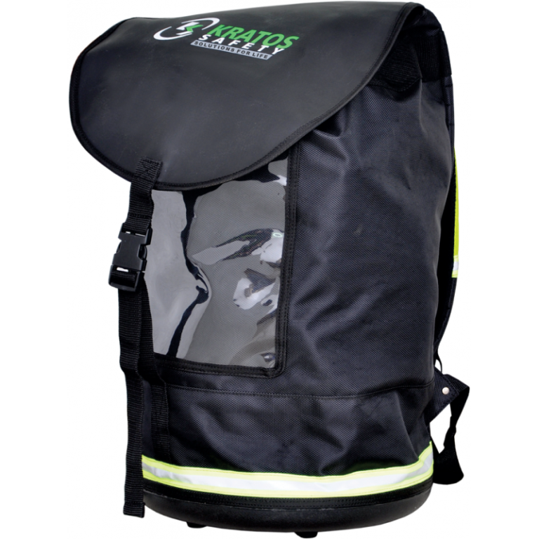 Multi use cylindrical PVC backpack – Crane Check